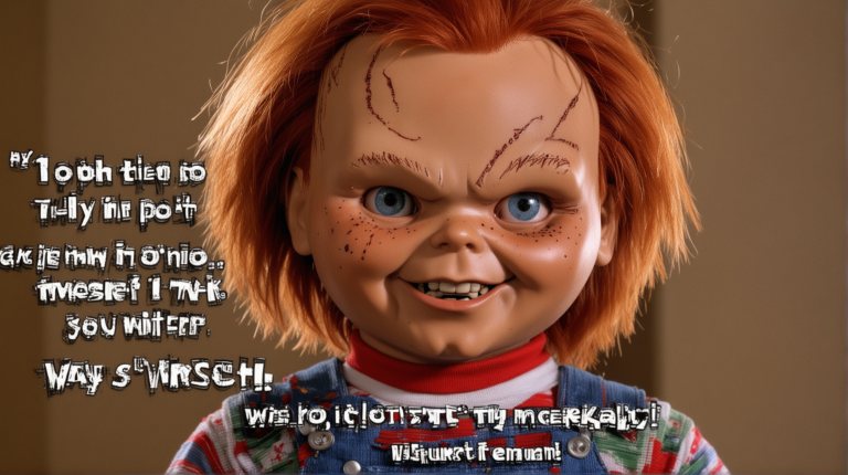 100+ Chucky Pick Up Lines [Chucky Doll, Funny]