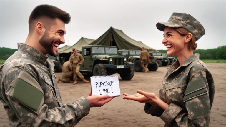 120+ Army Pick Up Lines [Bad, Clean, Best]
